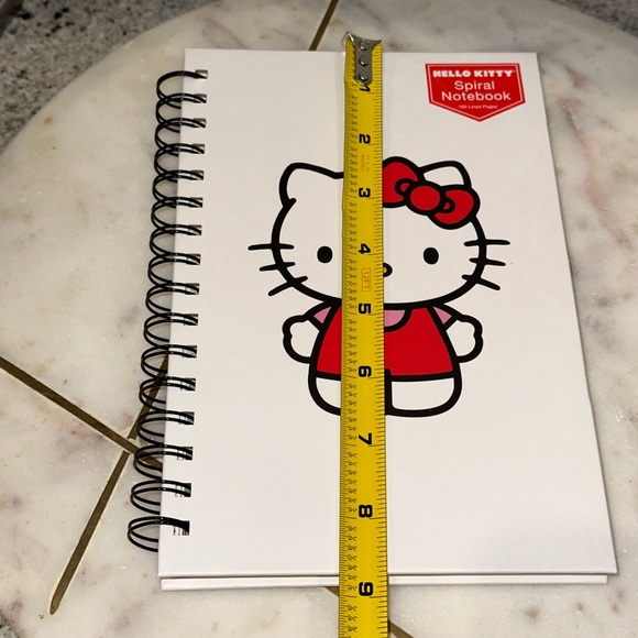 Hello Kitty | Office | Nwt Hello Kitty Sanrio White Red Pink Spiral Notebook Journal | Poshmark